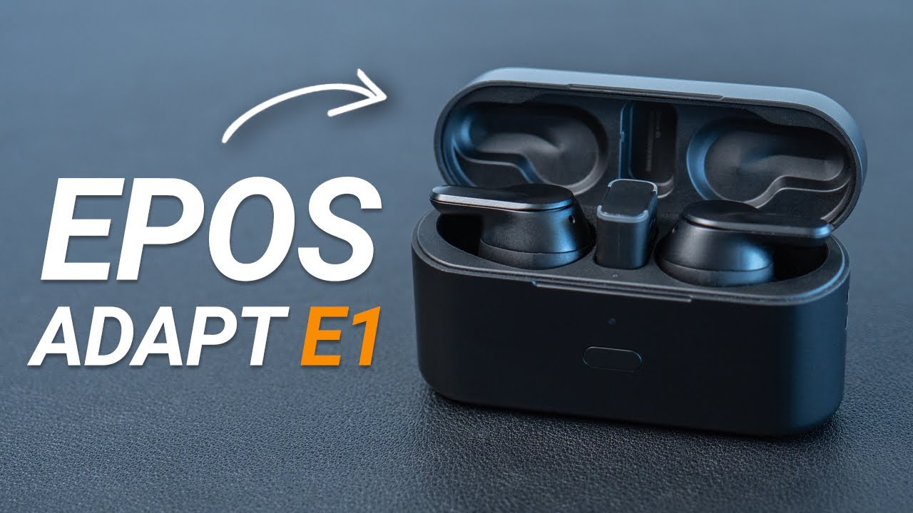 EPOS ADAPT E1 True Wireless Earbuds | BEST Earbuds for OFFICE WORK and MUSIC in 2025! - YouTube