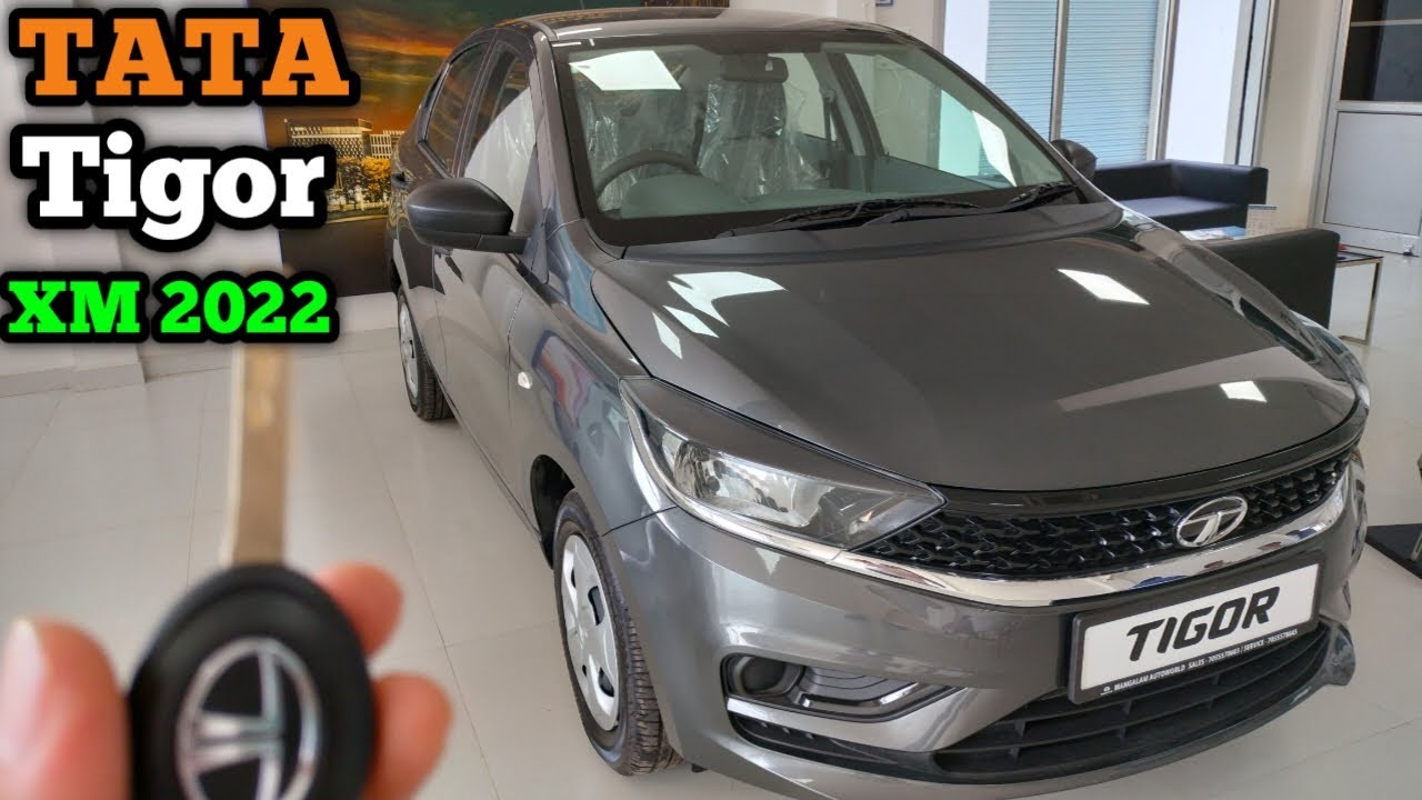 TATA Tigor XM 2022 | 2nd Base Model | Facelift | Walkaround | On Road ...