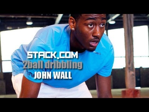 Ball Handling Drills: John Wall Two-Ball Dribbling Drill - YouTube