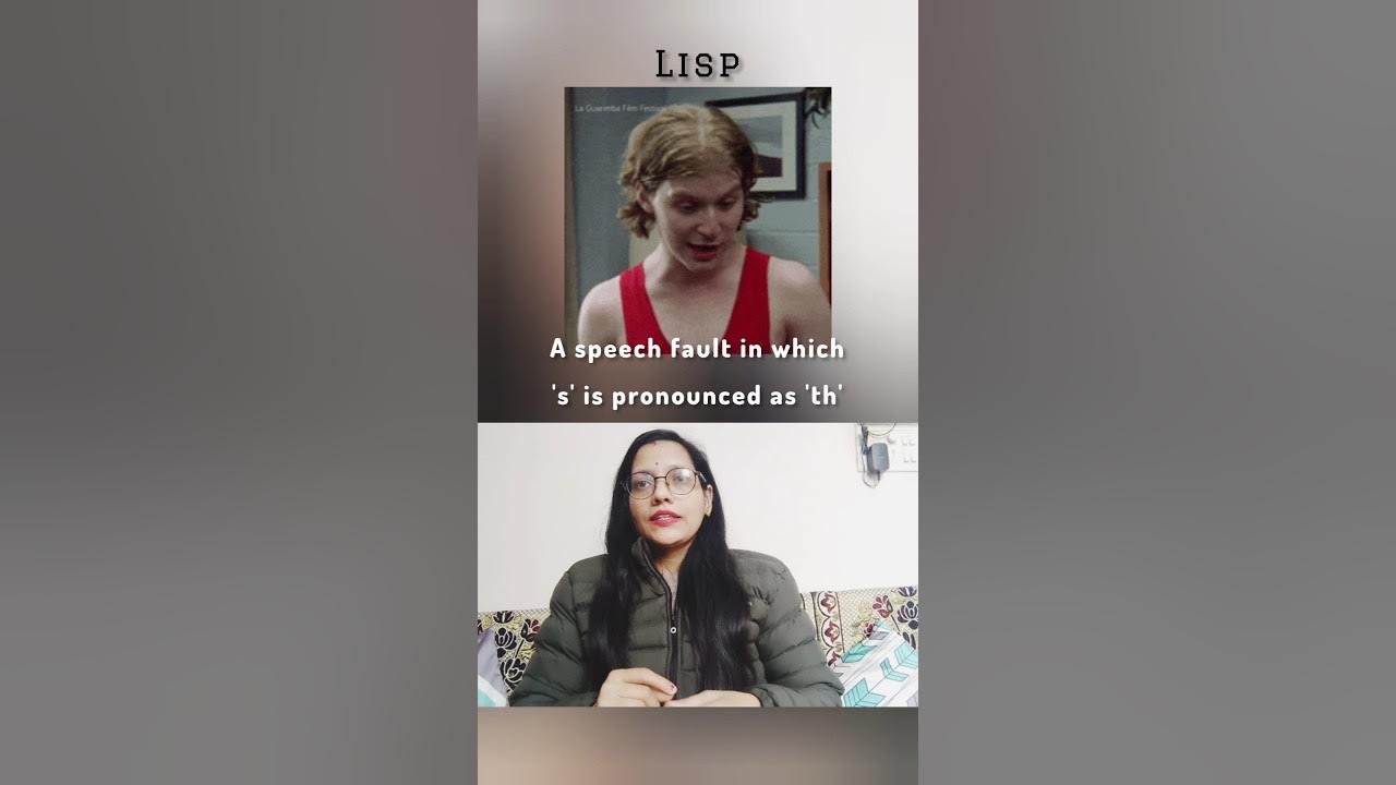 Meaning of Lisp |New Word| Power Vocab - YouTube