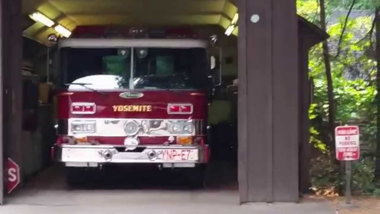 Yosemite National Park Fire Department - YouTube