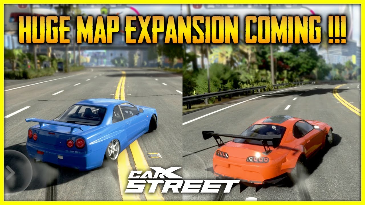 CARX STREET 60FPS GAMEPLAY + MAJOR UPDATE THIS MONTH | CARX STREET MAP ...
