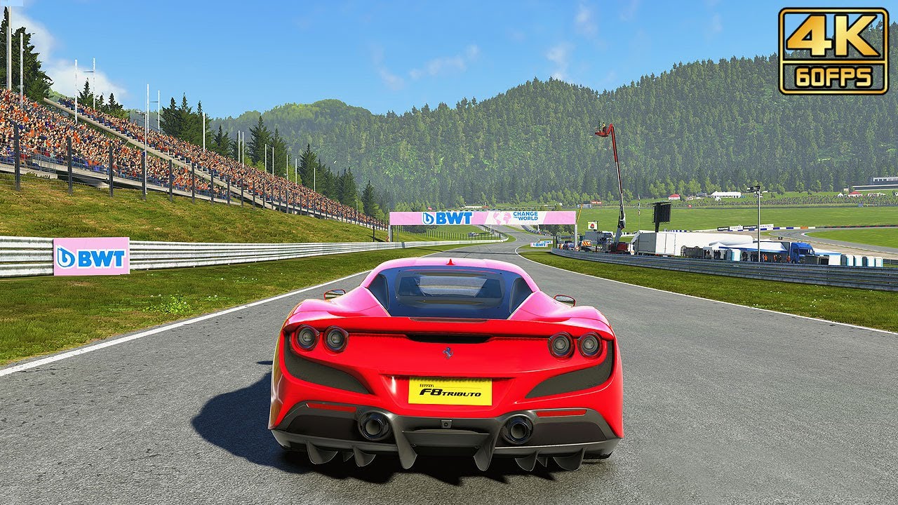 F1 2022 - FERRARI F8 TRIBUTO Gameplay (PC Ray Tracing) @ 4K 60ᶠᵖˢ - YouTube