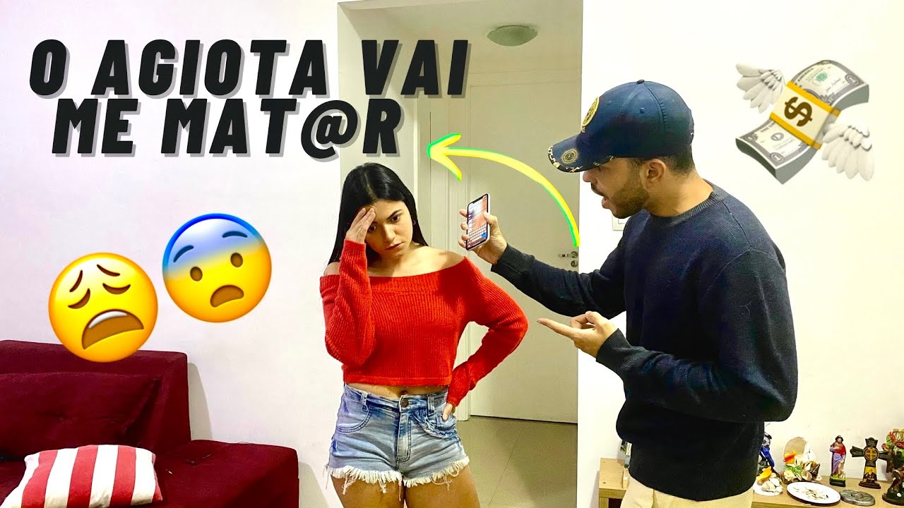 Recebi uma ligação do agiot@ e passei para ELA resolver *trollagem ...