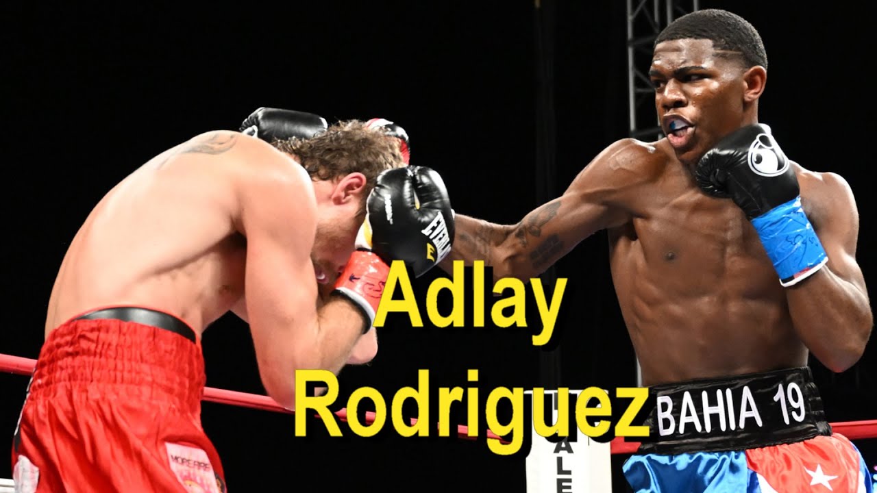 Adlay Rodriguez stops Ryan Schwartzberg via TKO In His USA Debut - YouTube