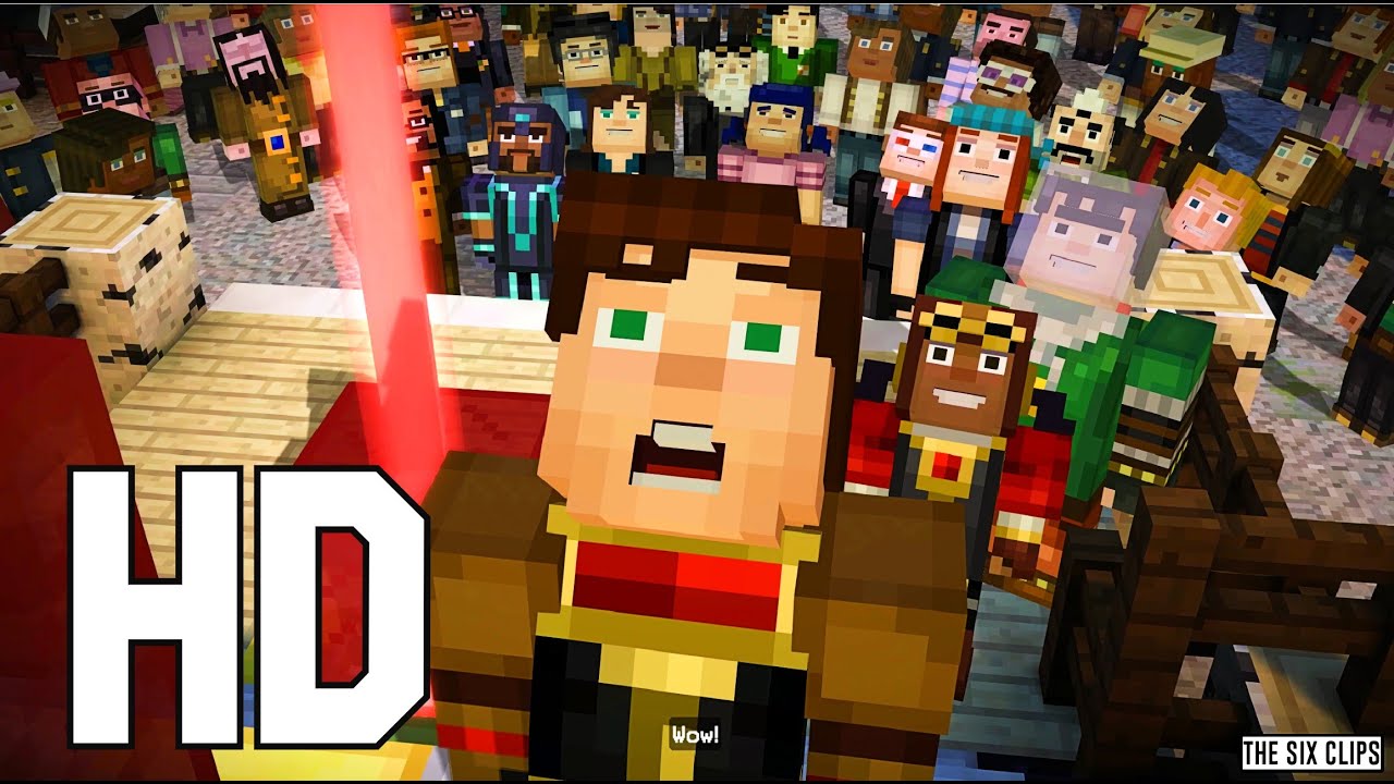 Minecraft Story Mode - Full Episode 4 - A Block and a Hard Place - No ...
