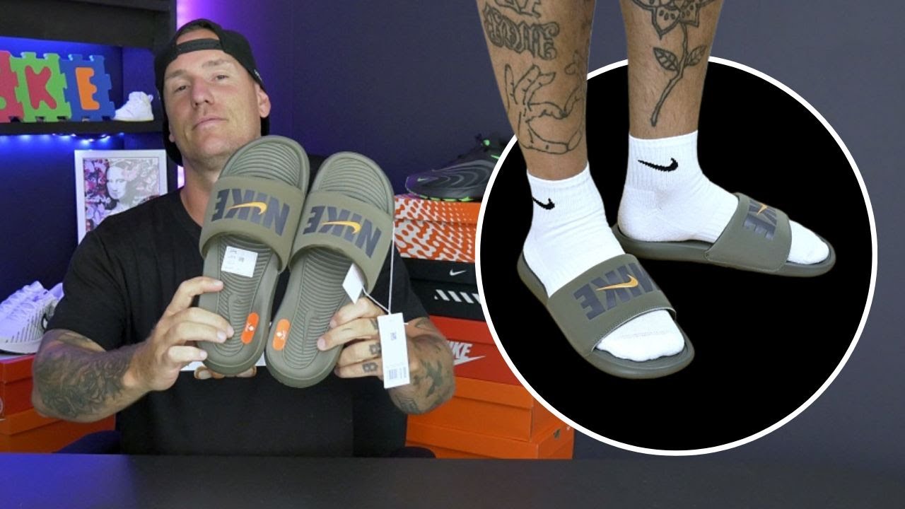 Unboxing/Reviewing The Nike Victori One Slides (On Feet) - YouTube