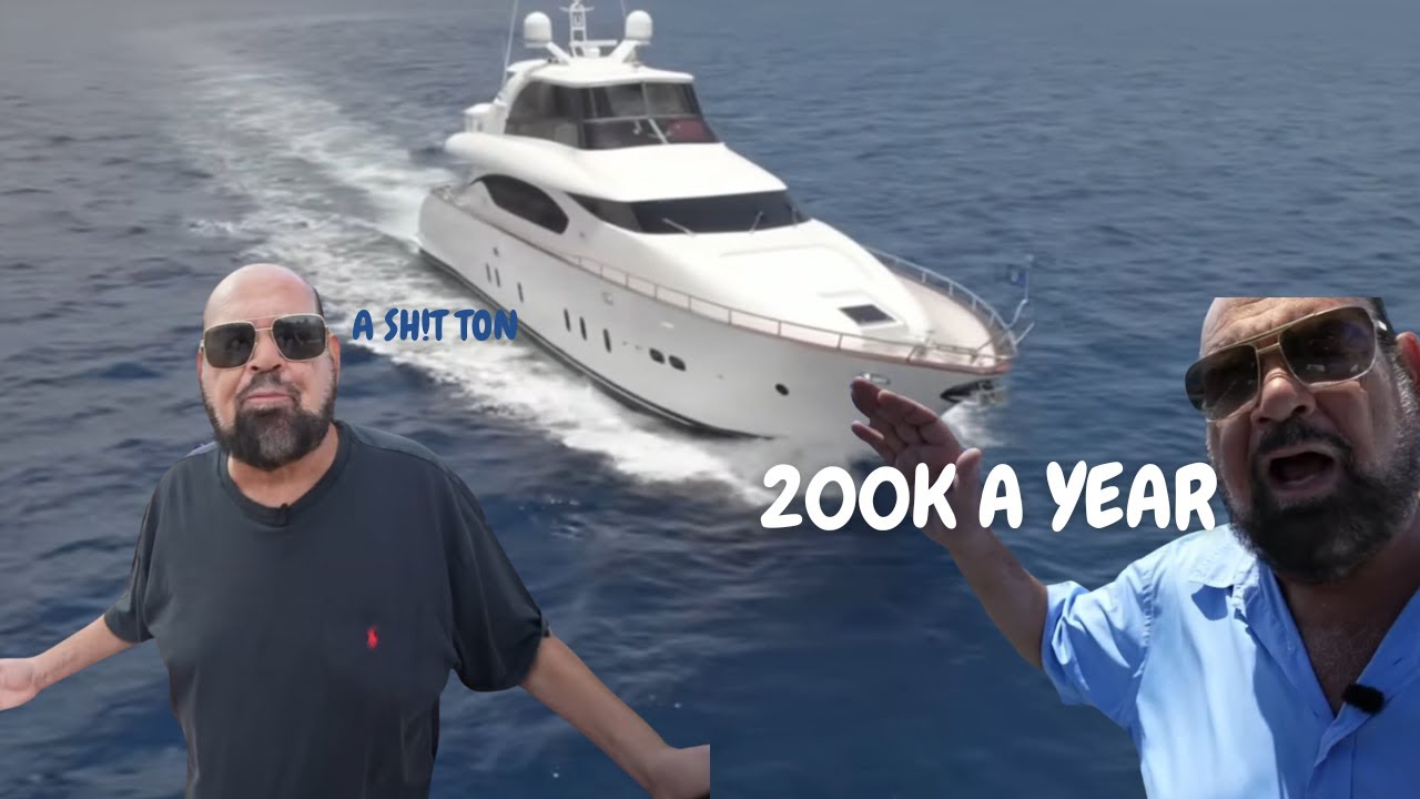BEN MALLAH SHOWS THE Cost of running a $5 Million Yacht (REACTION VIDEO ...