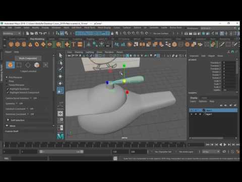 03_MAYA basic modeling tutorial ( Kurdish ) - YouTube