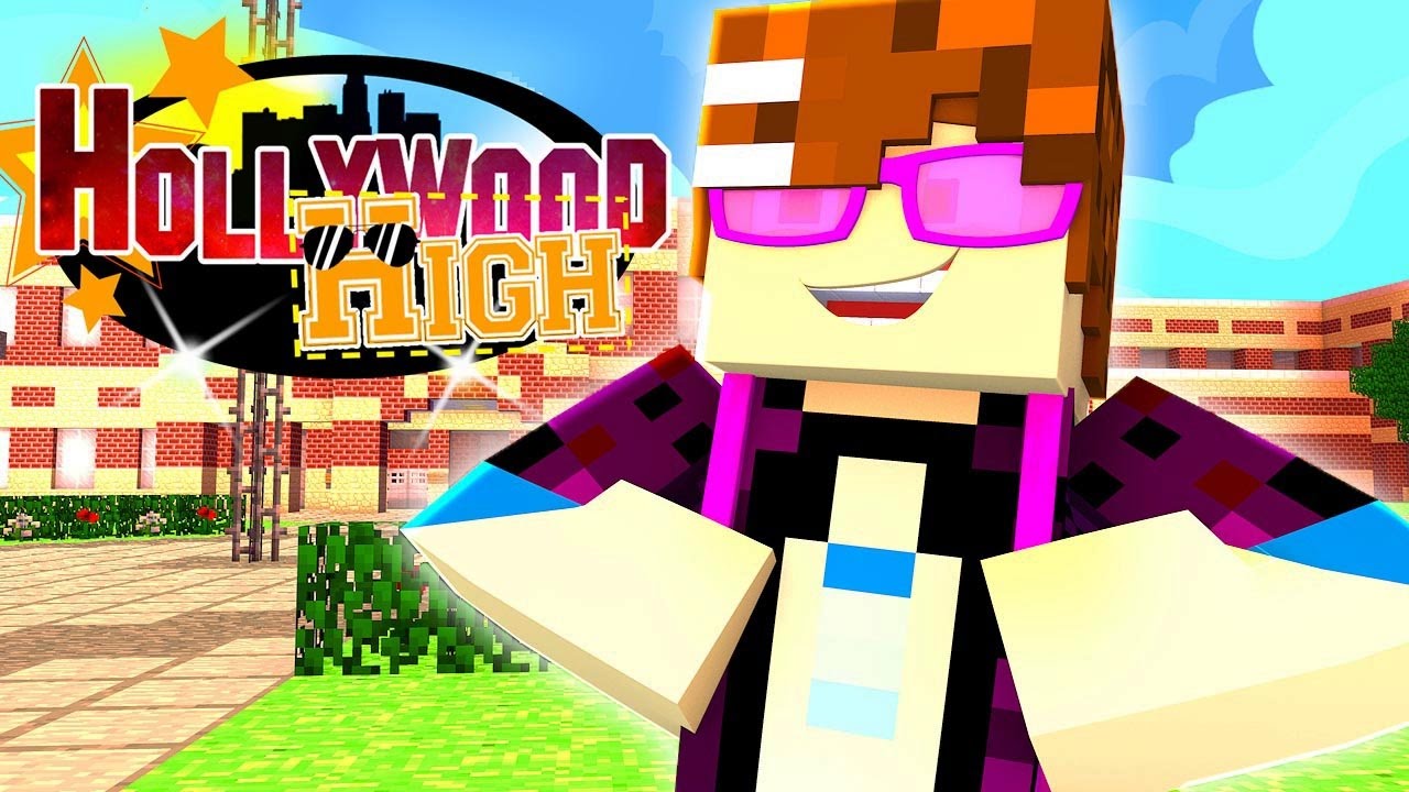 Minecraft Hollywood High - The First Day! Ep.1 | Minecraft Roleplay ...