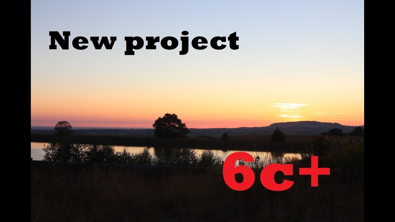 New project at Craig Y Longridge - 6c+ - YouTube