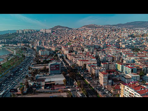 4K İZMİR BAYRAKLI İZBAN İSTASYONU