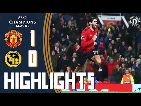Highlights | Manchester United 1-0 Young Boys | Late Fellaini Winner Sends the Reds Through!