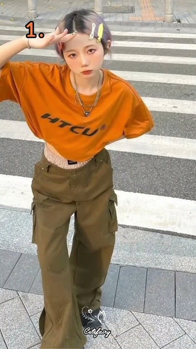 Ask your bestie choose your orange outfit 🏵️@cutefairy-i1b - YouTube