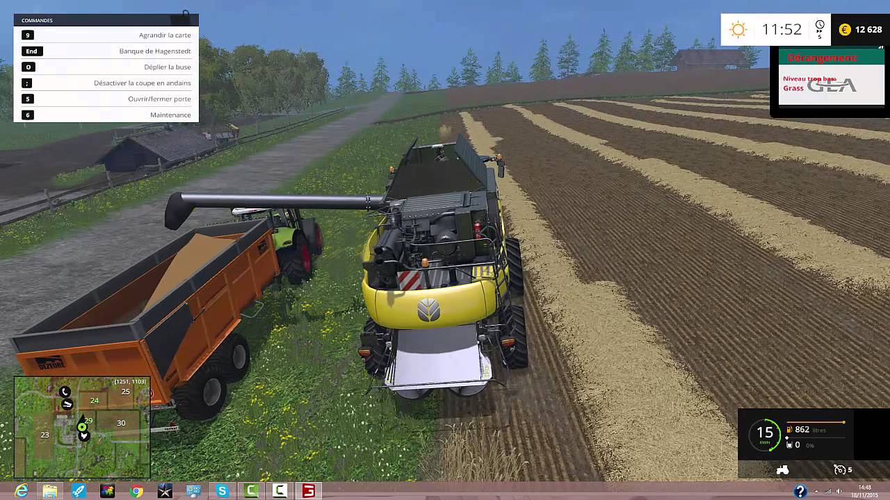 Farming simulator 2015 #1 - YouTube