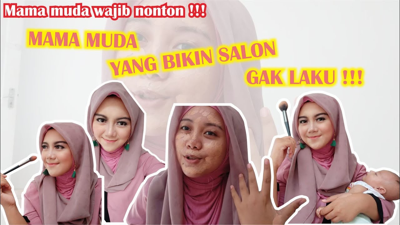 TUTORIAL MAKEUP ALA MUA DIRUMAH SENDIRI !!! GAMPANG KOK... - YouTube