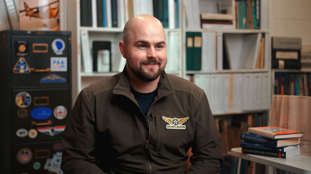 Mark Adams, Restoration at AirCorps Aviation - YouTube