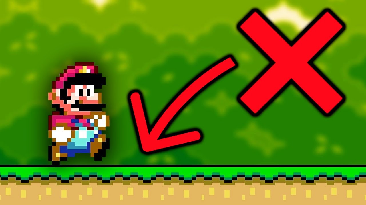 If Mario touches Grass, the video ends... - YouTube