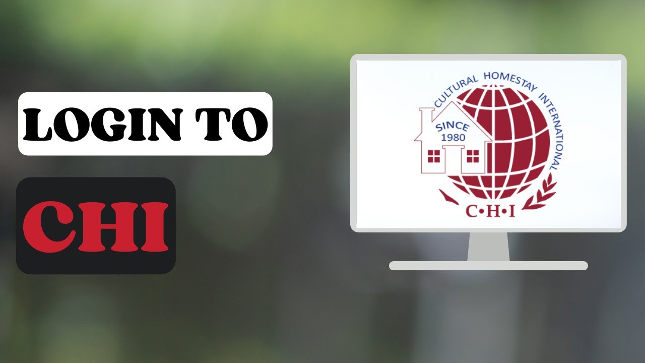 How to Login to CHI? - YouTube