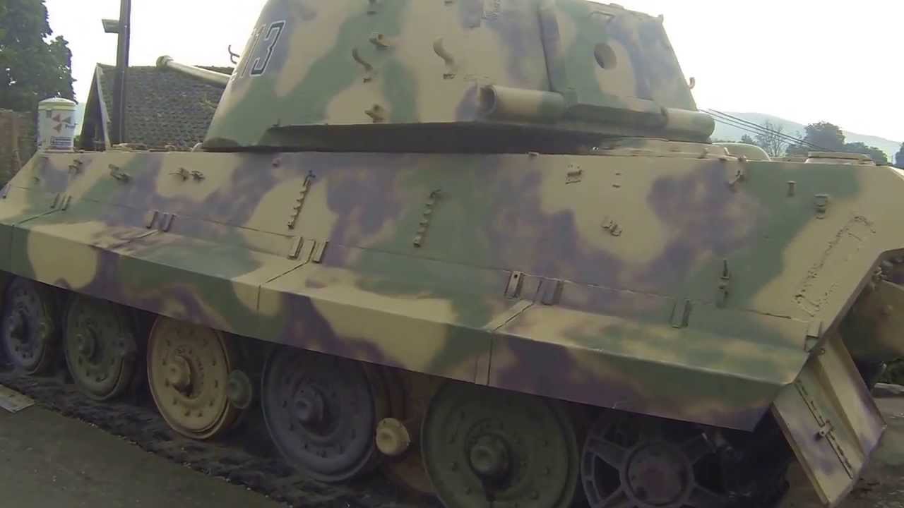 La Gleize King Tiger - YouTube