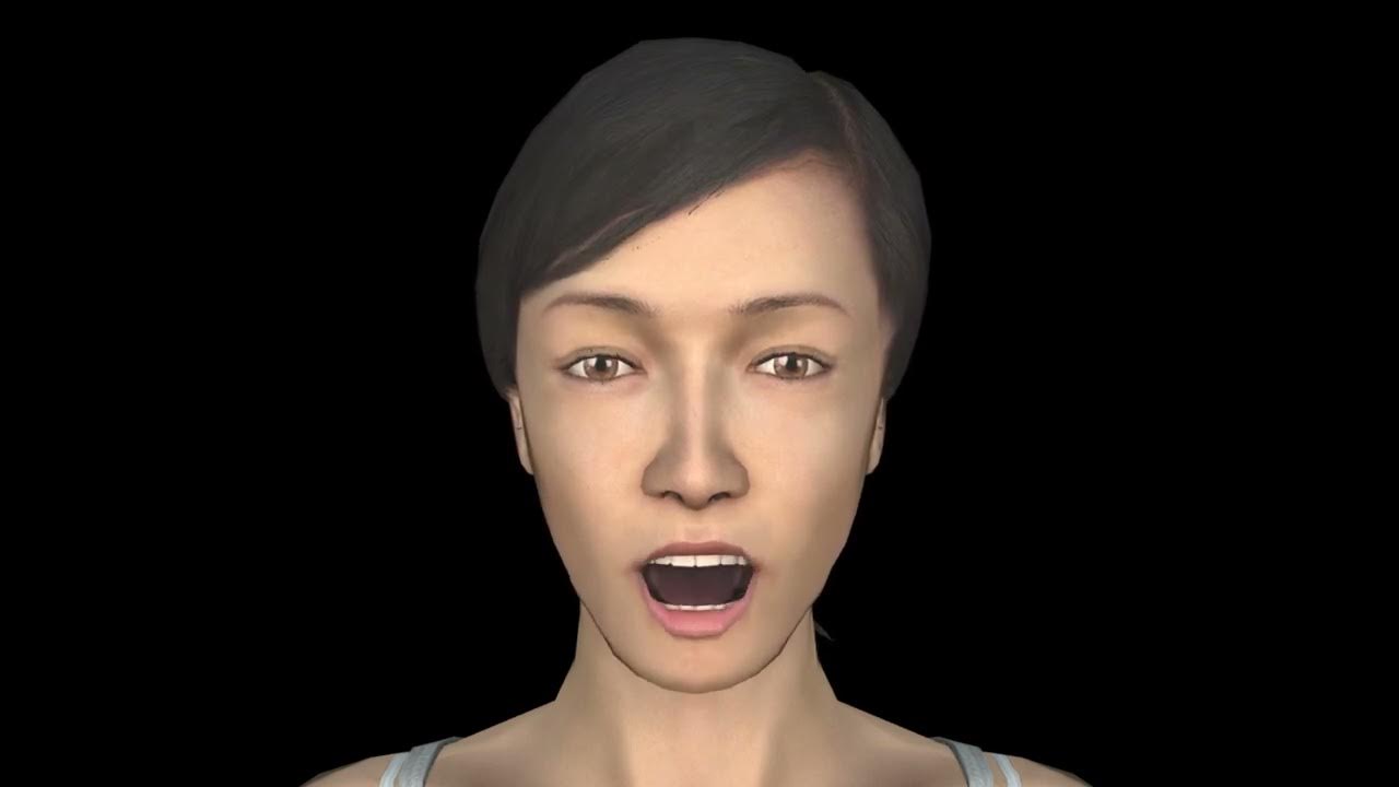 Condition3 Asia Lipsync+Openface Text01 - YouTube