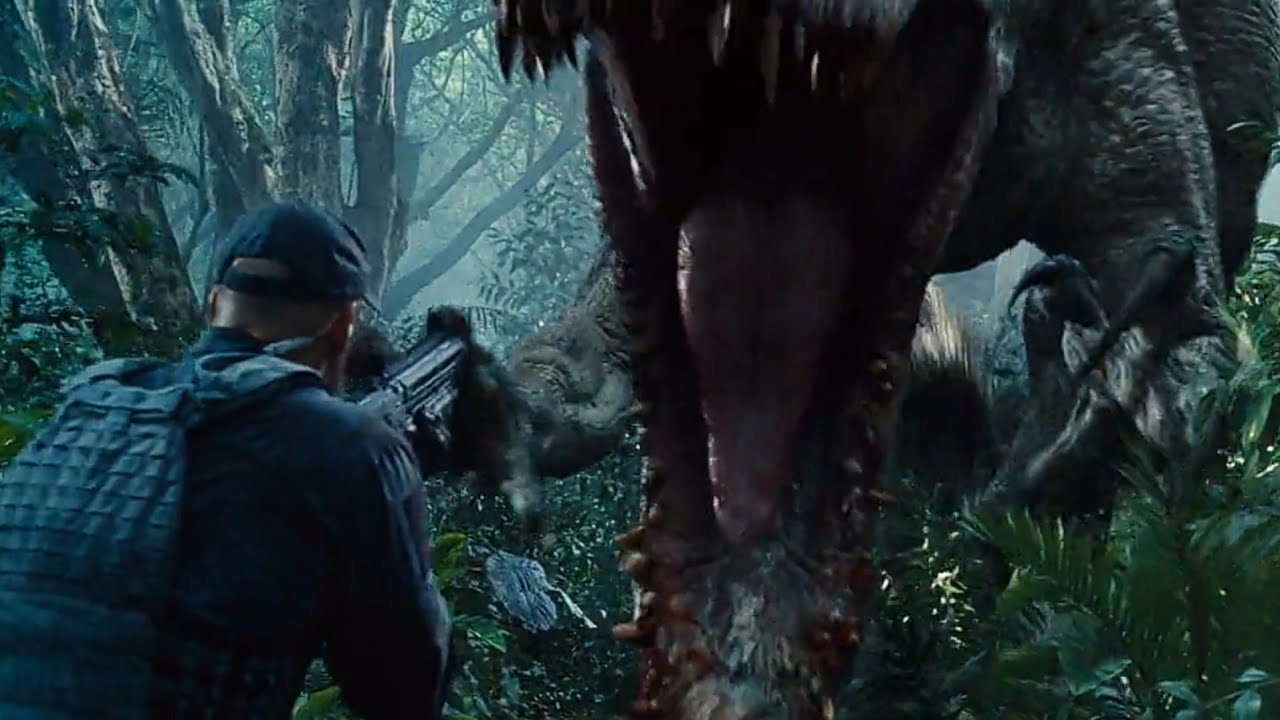 [HINDI] Try to Catch the Indominus Rex Scene || Jurrasic World (2015 ...