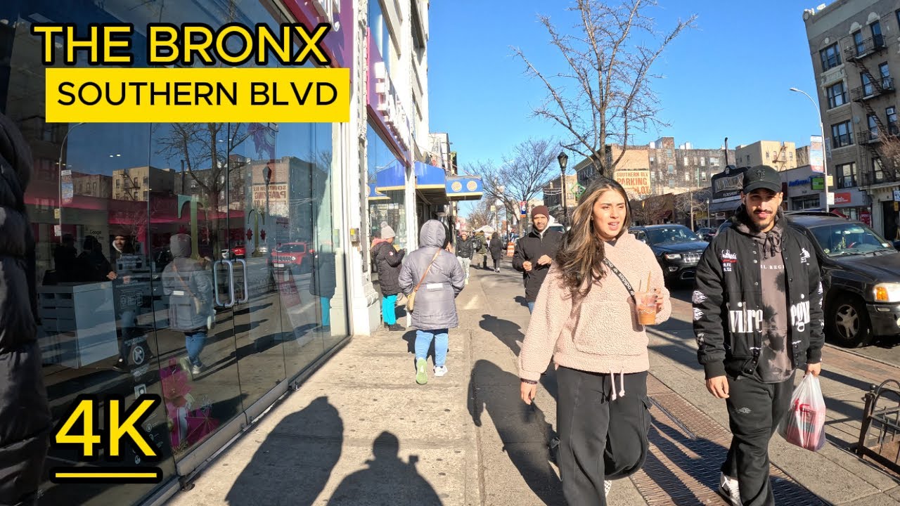 EXPLORING THE BRONX SOUTHERN BLVD [4K] NYC (01 05, 24)!!! - YouTube
