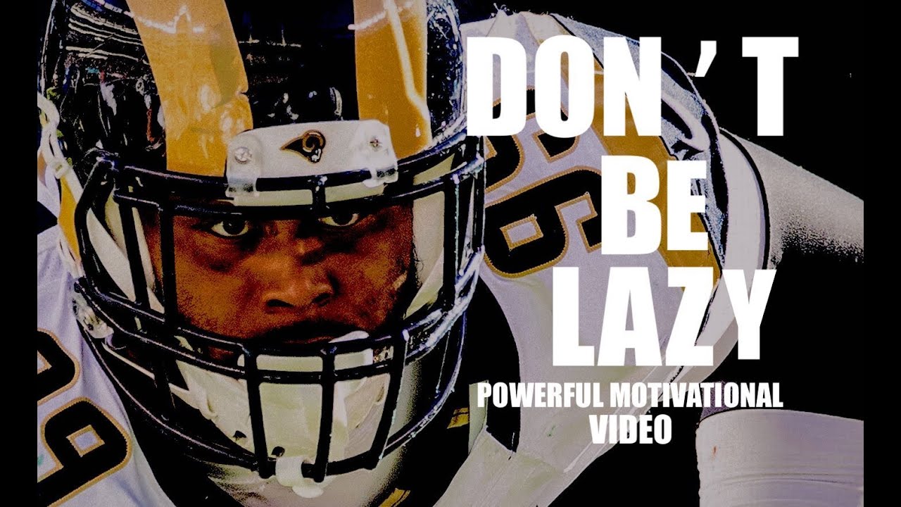 DON'T BE LAZY - powerful motivational video - YouTube