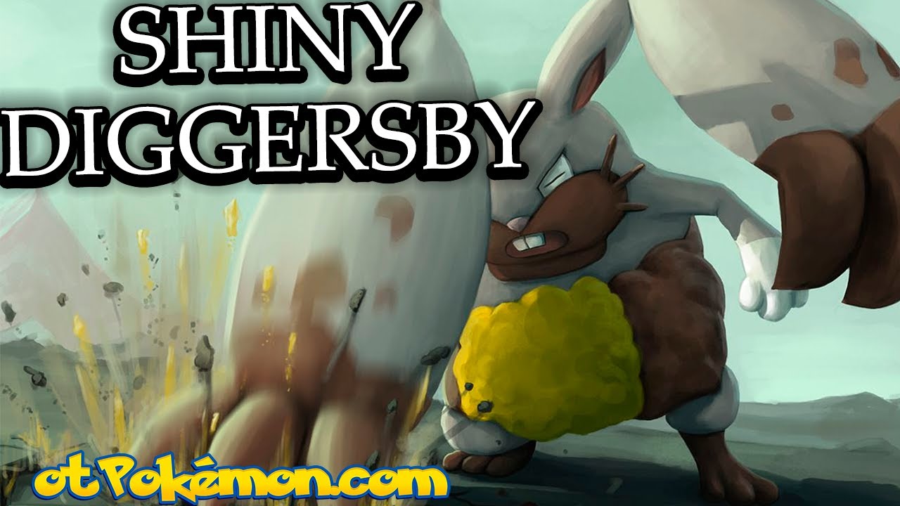 OTPokemon - Testando Shiny Diggersby + hidden abiility! - YouTube