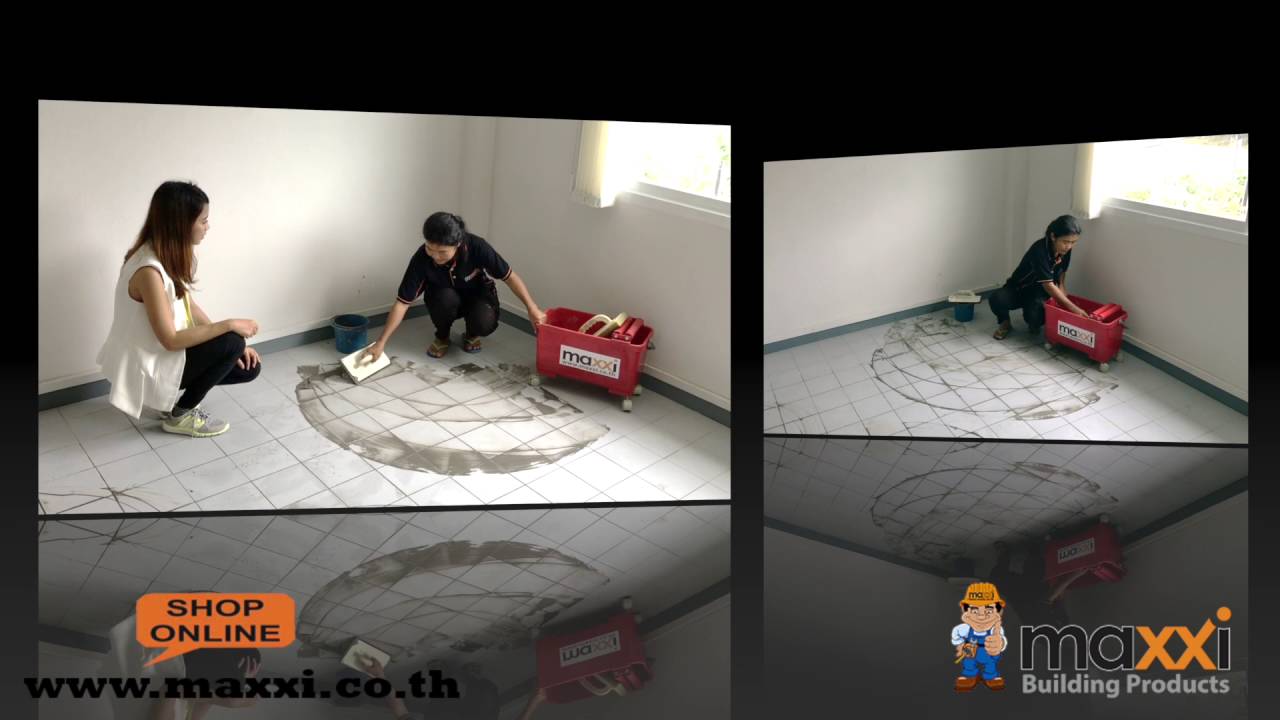 ชุดอุปกรณ์ยาแนว WashBoy GROUT & CLEANER - YouTube