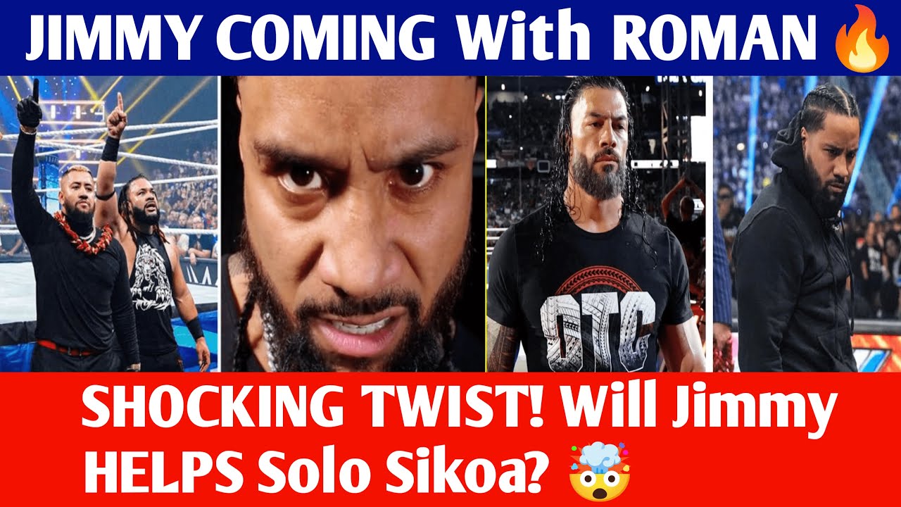 Shocking TWIST🤯! Jimmy COMING & Turns on Roman Reigns🤯| Jimmy USO ...