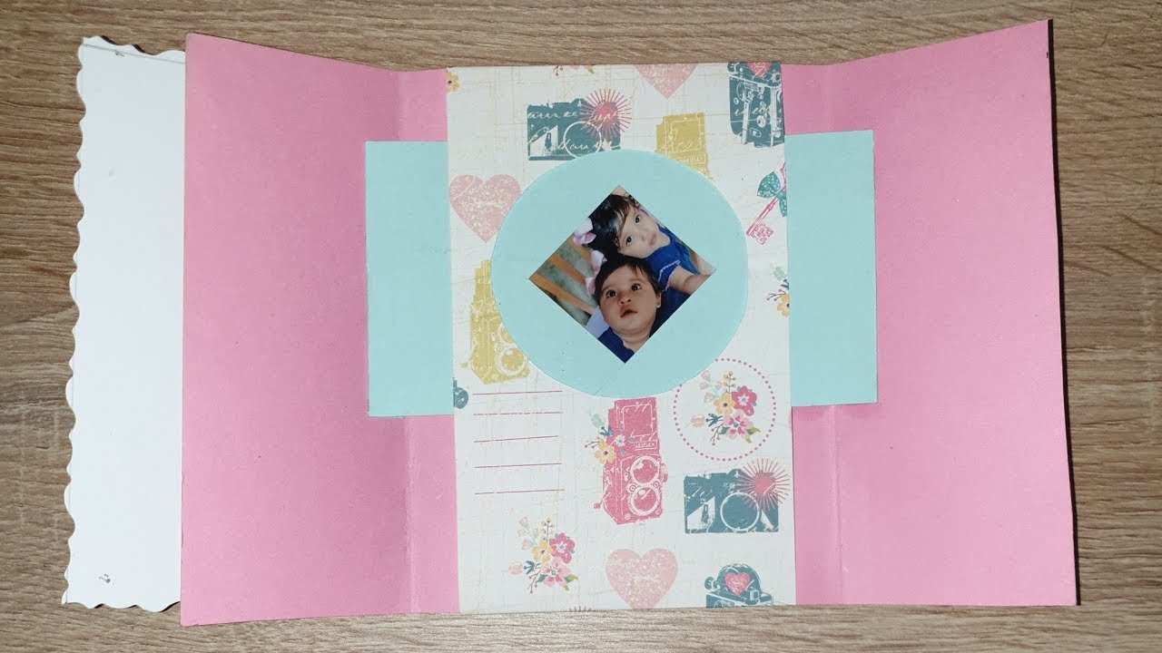 Photo shutter card/ DIY photo shutter card/ How to make shutter card ...