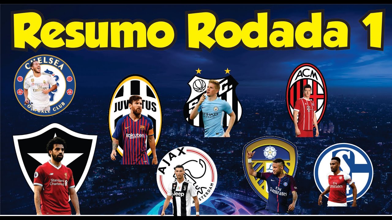 Resumo da Rodada 1- Campeonato O Grande Desafio! - YouTube