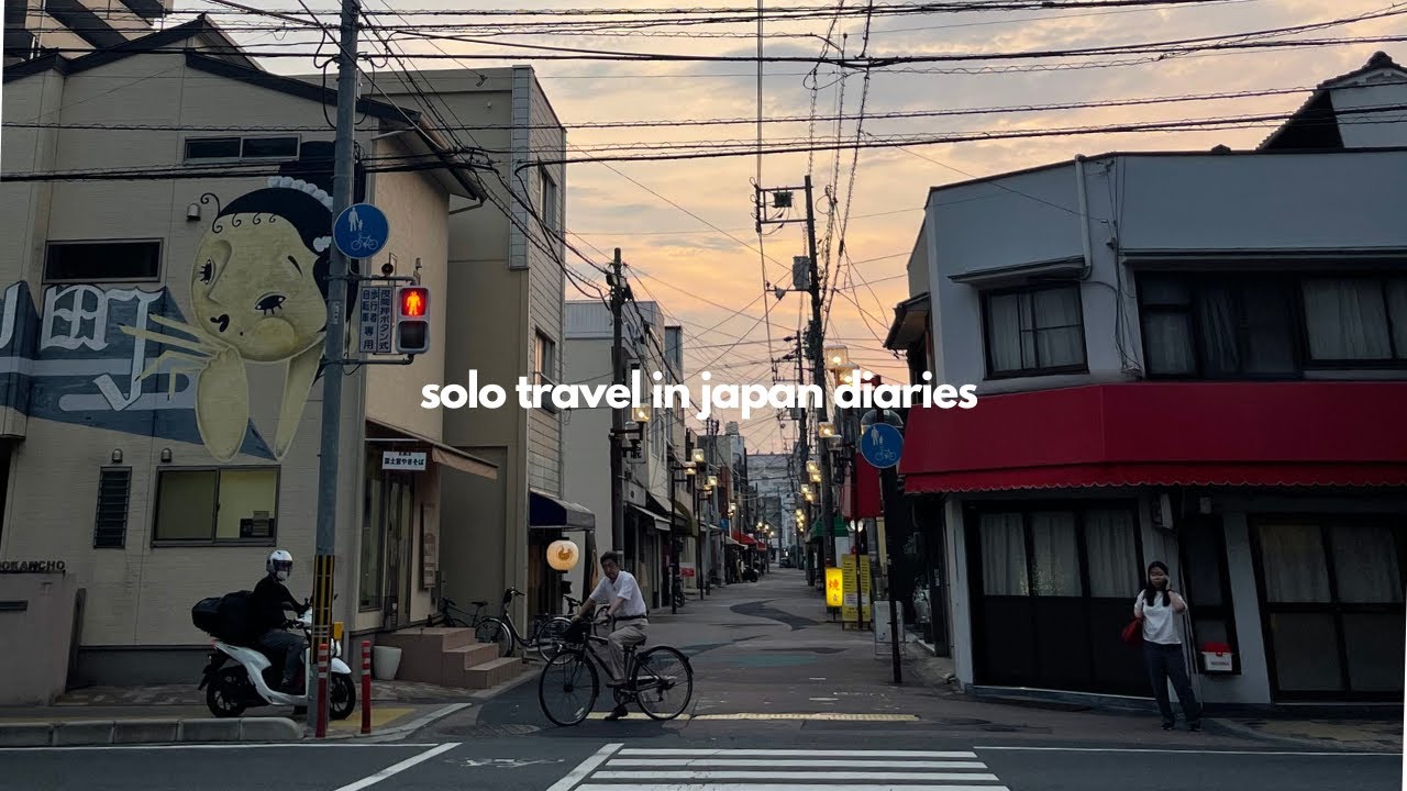 solo travelling in japan | okayama vlog - YouTube