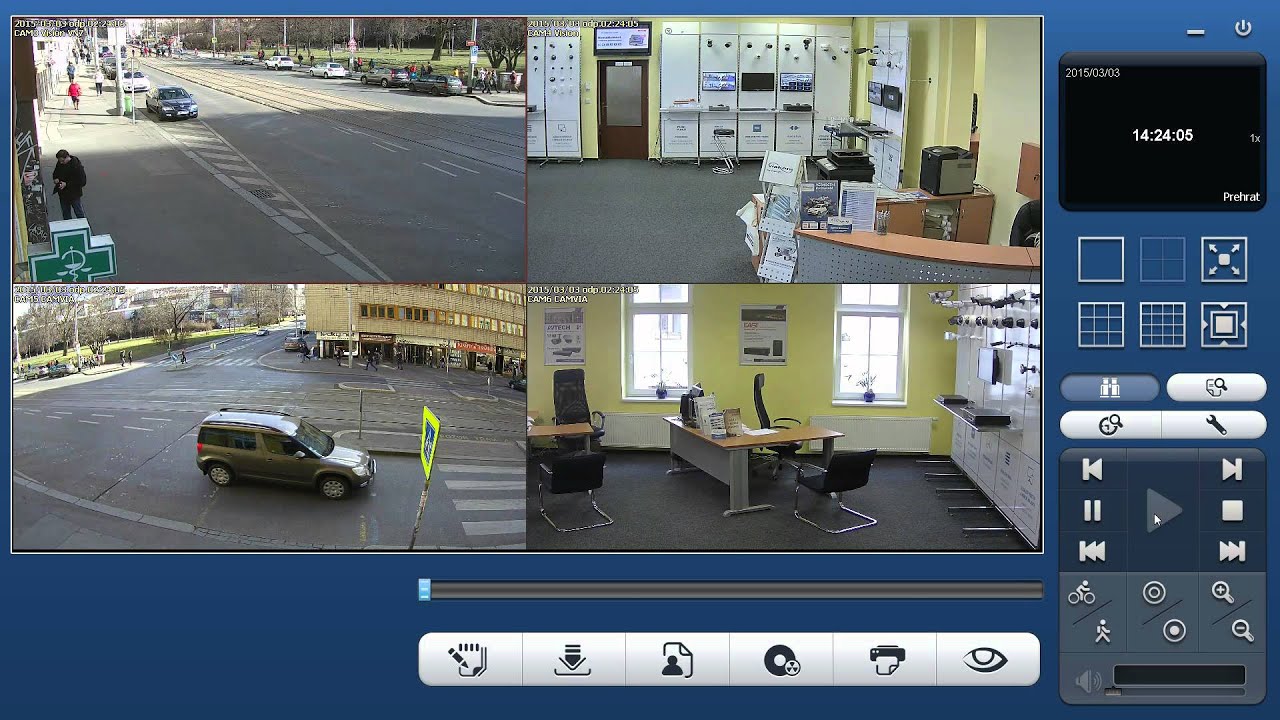 NUUO Champ - NVR rekordér pro 16 IP kamer - automatické připojení - YouTube