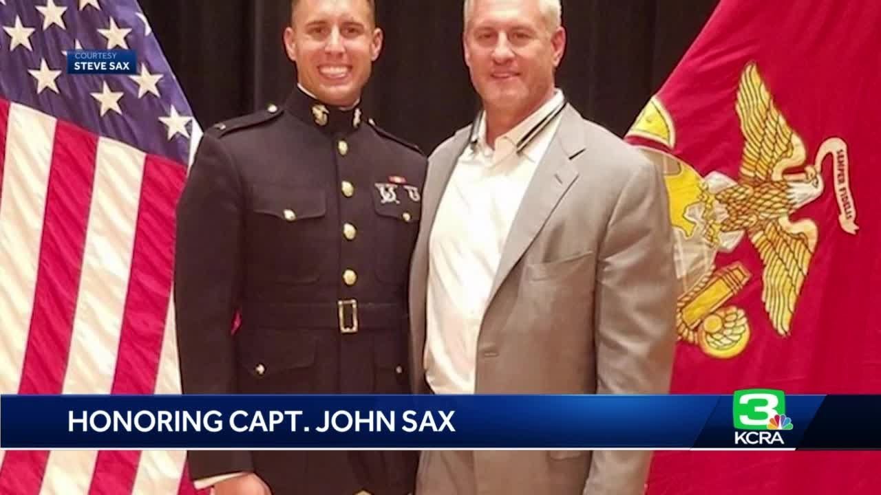 Capt. John Sax, Placer County Marine killed in aircraft crash, honored ...