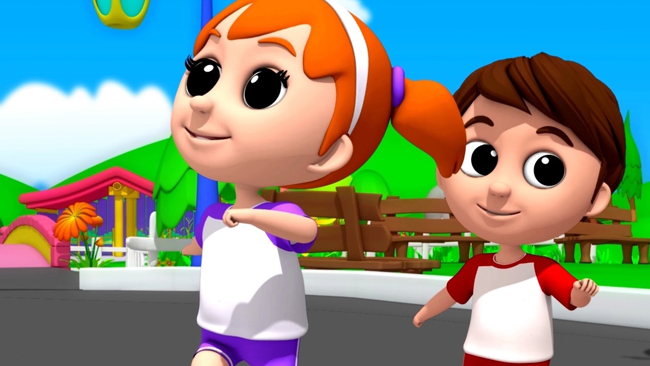 Luke & Lily - Rig A Jig Jig | Nursery Rhymes Song | Video For Children ...