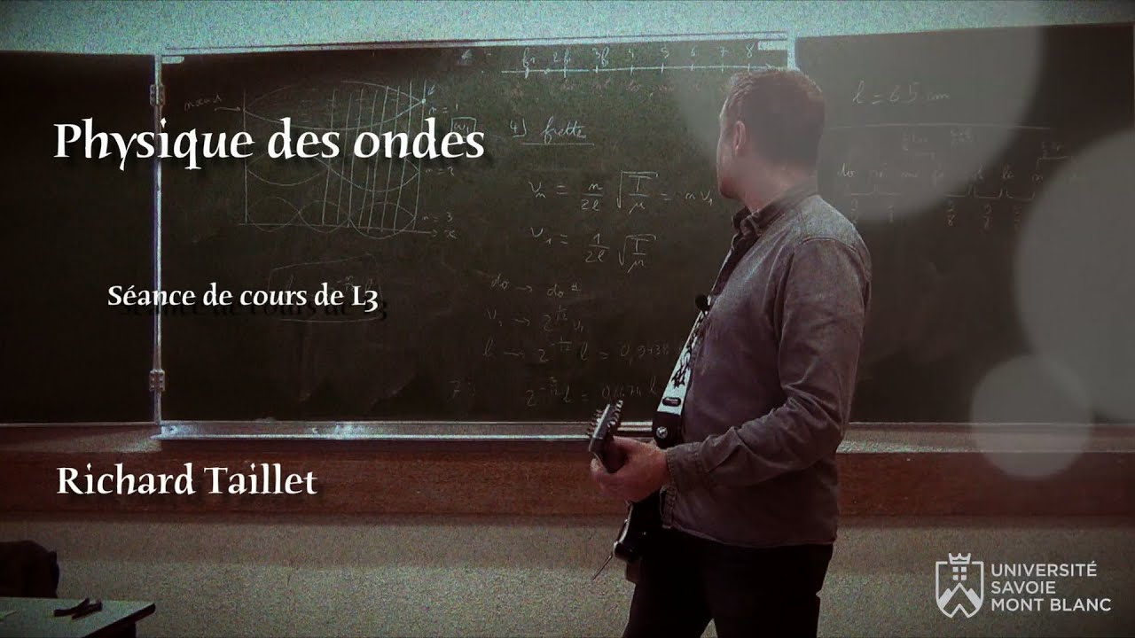 Quelques liens entre physique et musique (cours de L3) - YouTube