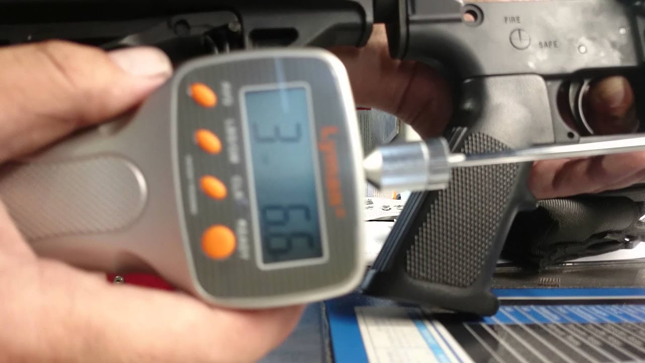 Mil spec AR trigger job - YouTube