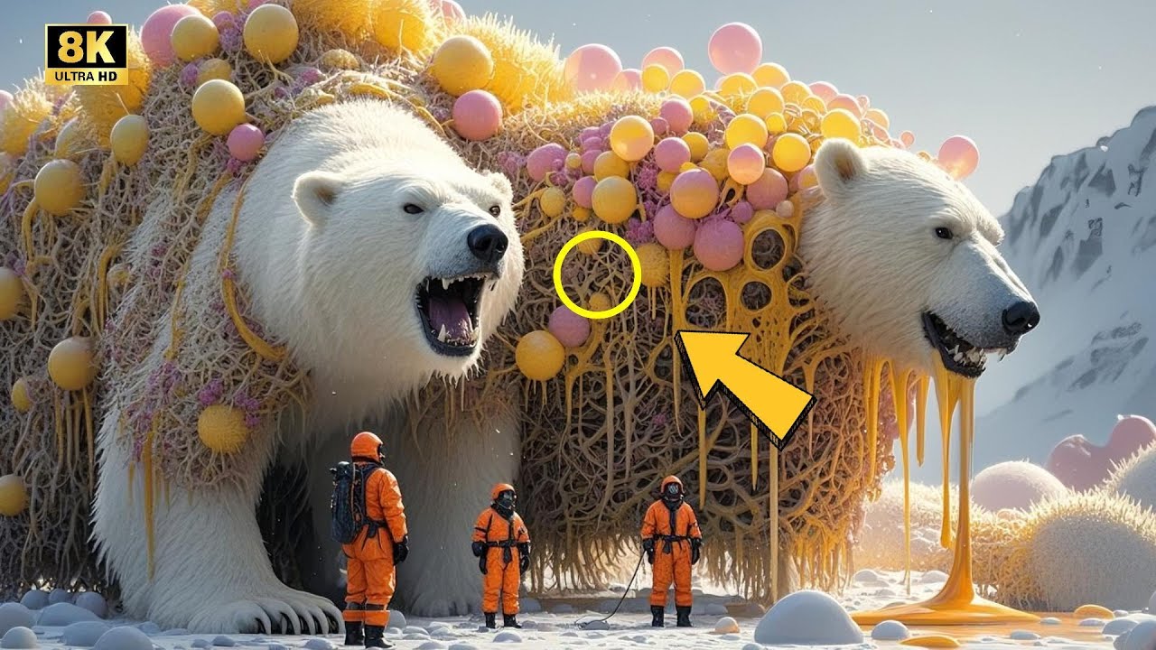Animal rescue rescues a polar bear infected with millions of viruses ...