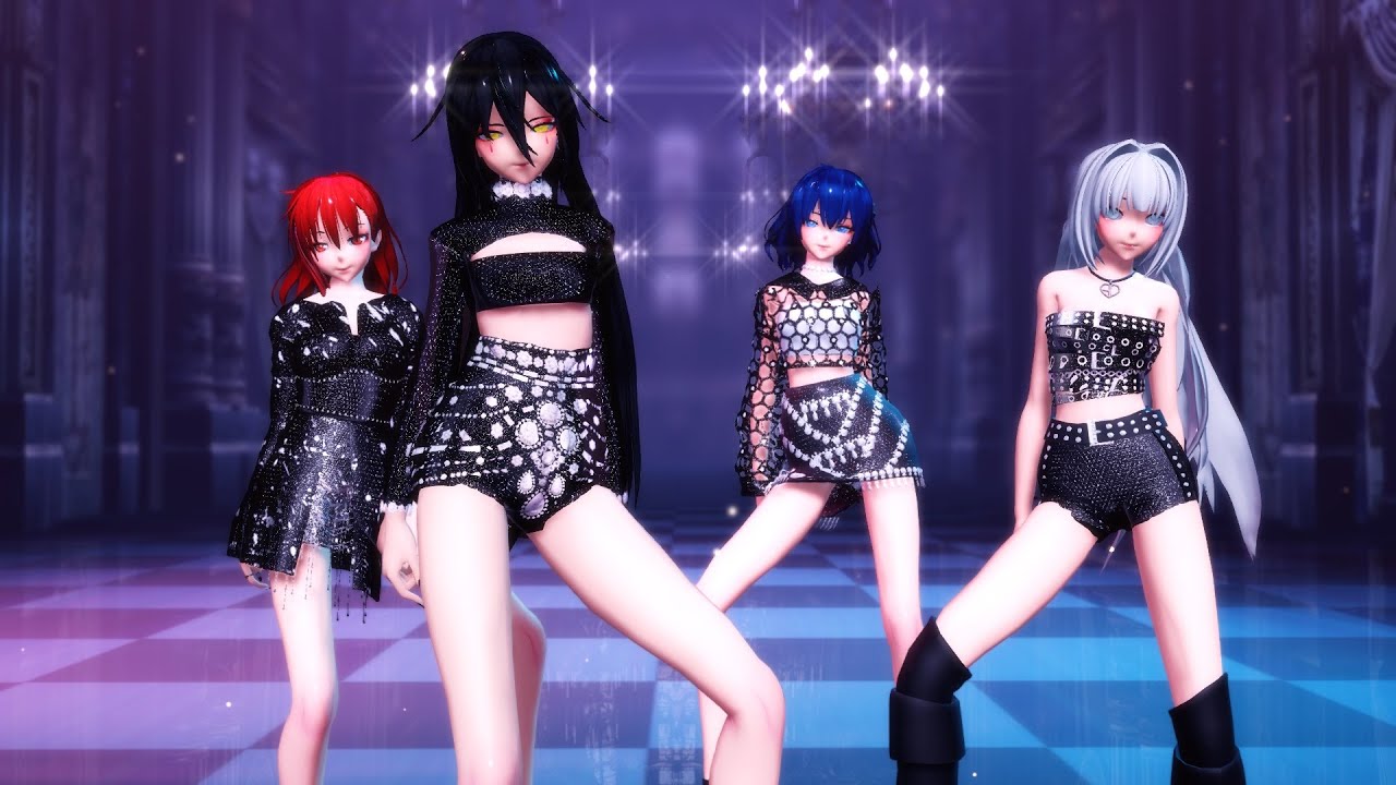 【MMD WebtoonTH】BLACKPINK - ‘Shut Down’ ft. Ril • Alichar・Rosé・Kivi - YouTube