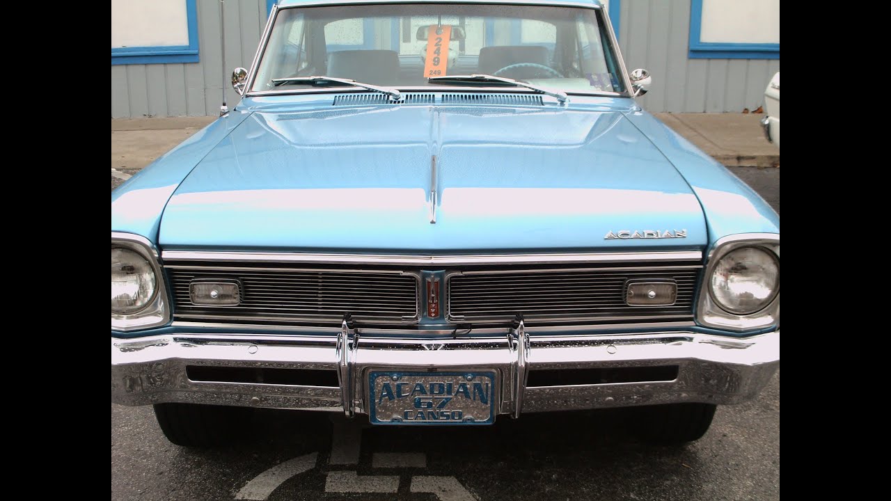 1967 Acadian Canso Hardtop Blu OT080412 - YouTube