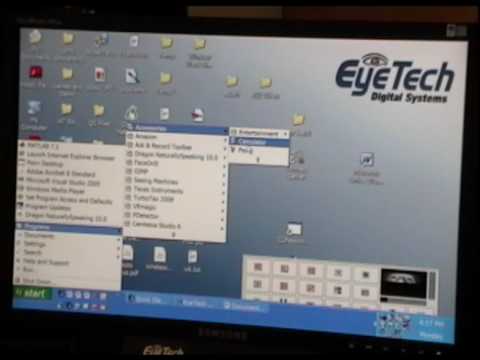 EyeTech Ergonomic Computer - Eye Gaze Tracking & Voice Dictation for ...
