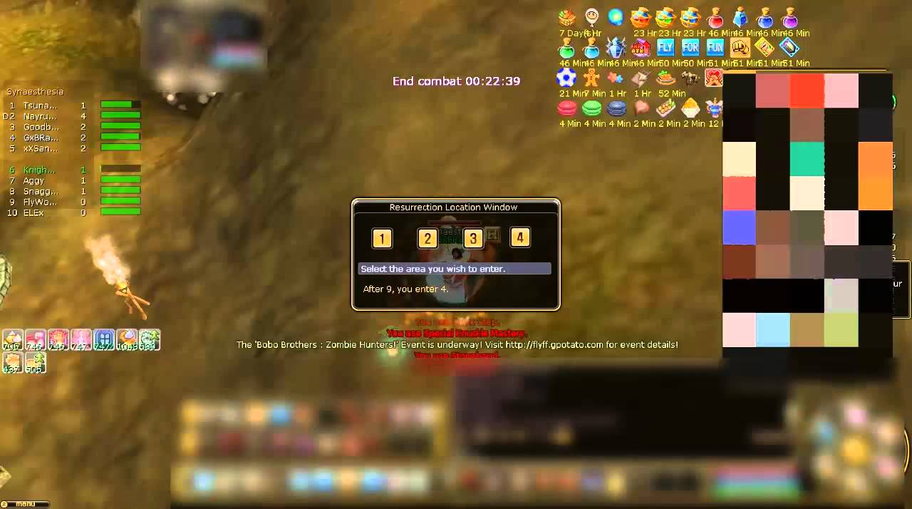 Flyff Tanuki Guild Siege Pov GxBRage 09 11 13 - YouTube