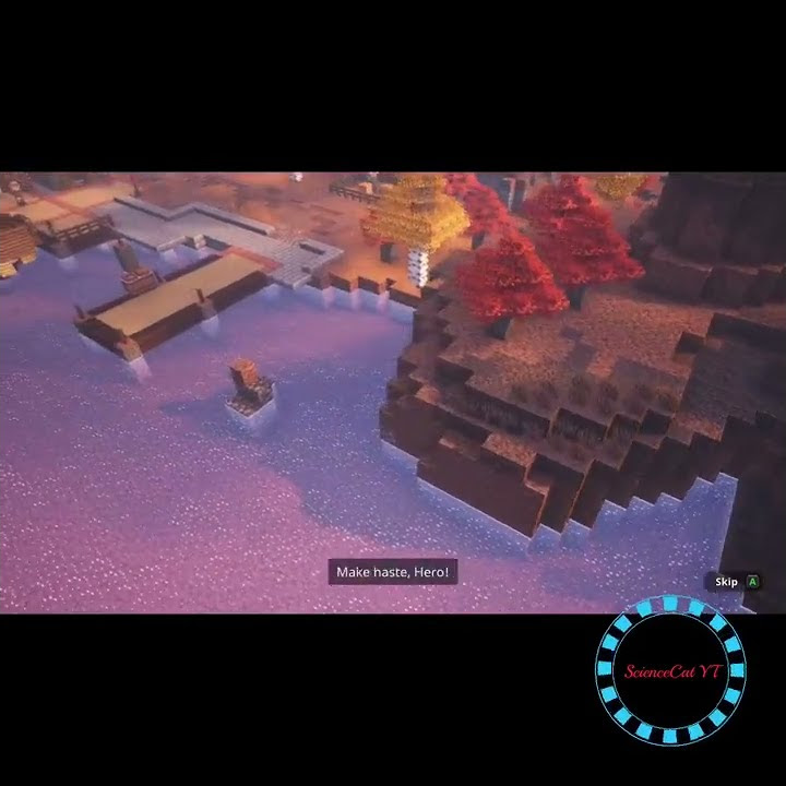 Minecraft dungeons animation pumpkin pastures - YouTube