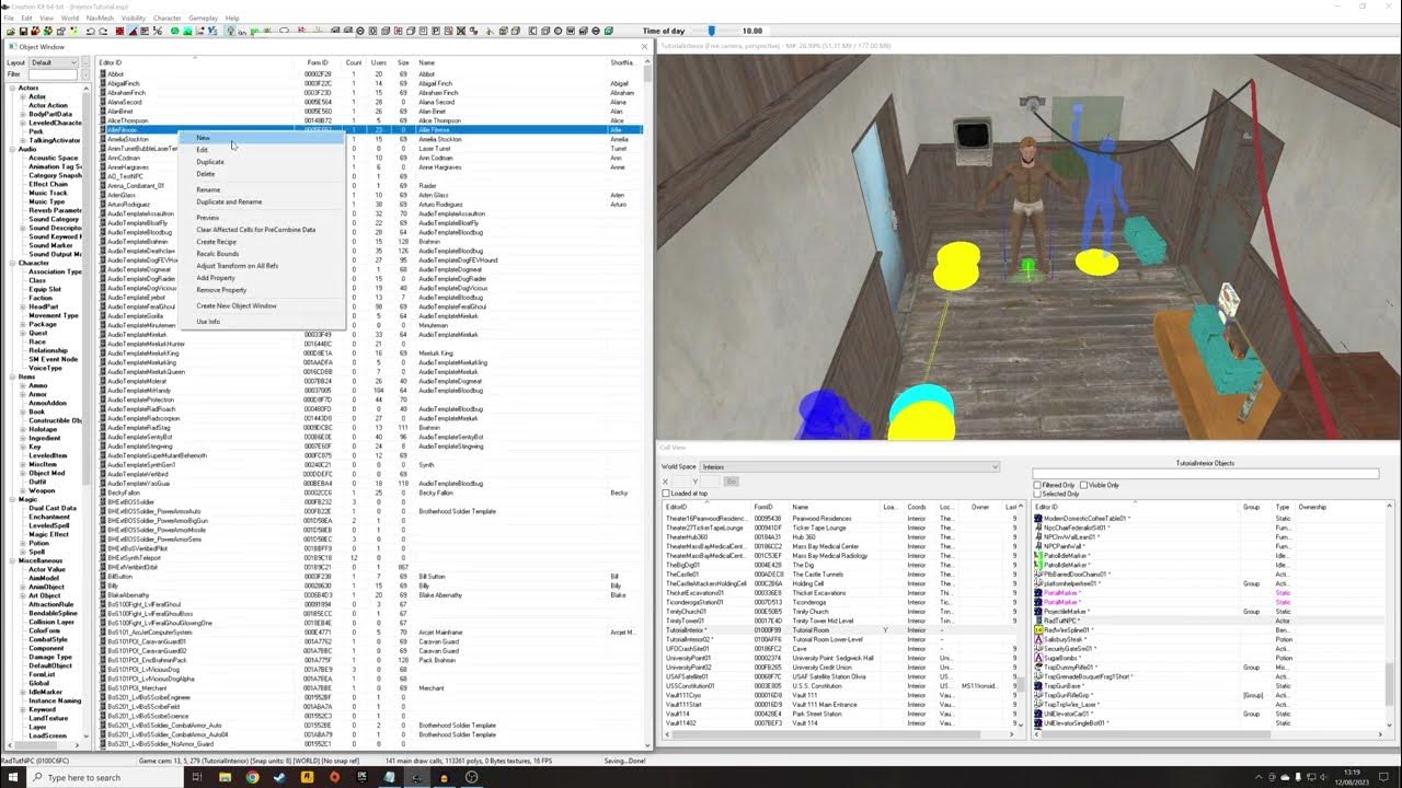 Fallout 4 Creation Kit Tutorial Npc Sandbox Areas Youtube