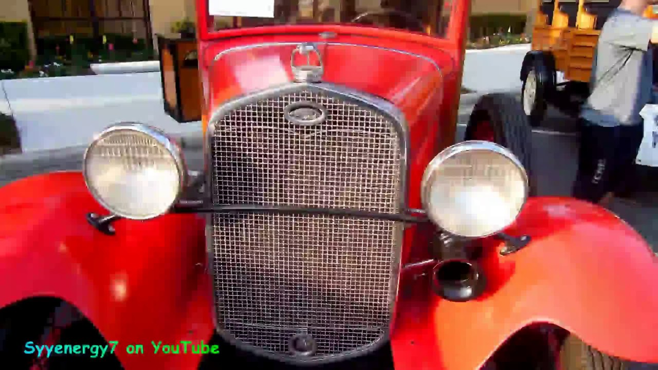 1931 Ford Model A truck - WOOD Body - YouTube