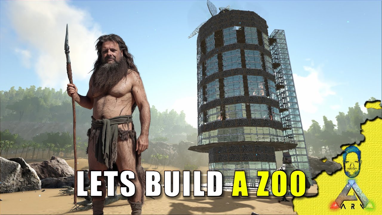 Ark Survival Evolved Let's Build a Zoo - Live Stream EP 136 - YouTube