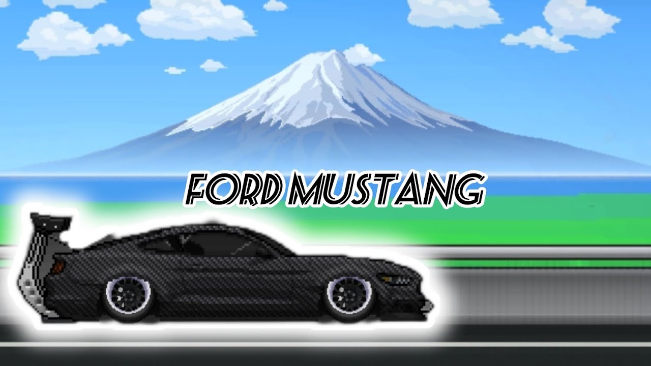 Ford Mustang - pixel car racer - YouTube