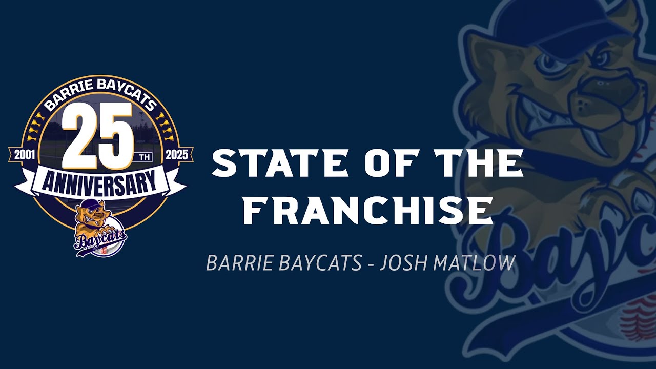 State of the Franchise - The Barrie Baycats 2025 - Josh Matlow - YouTube